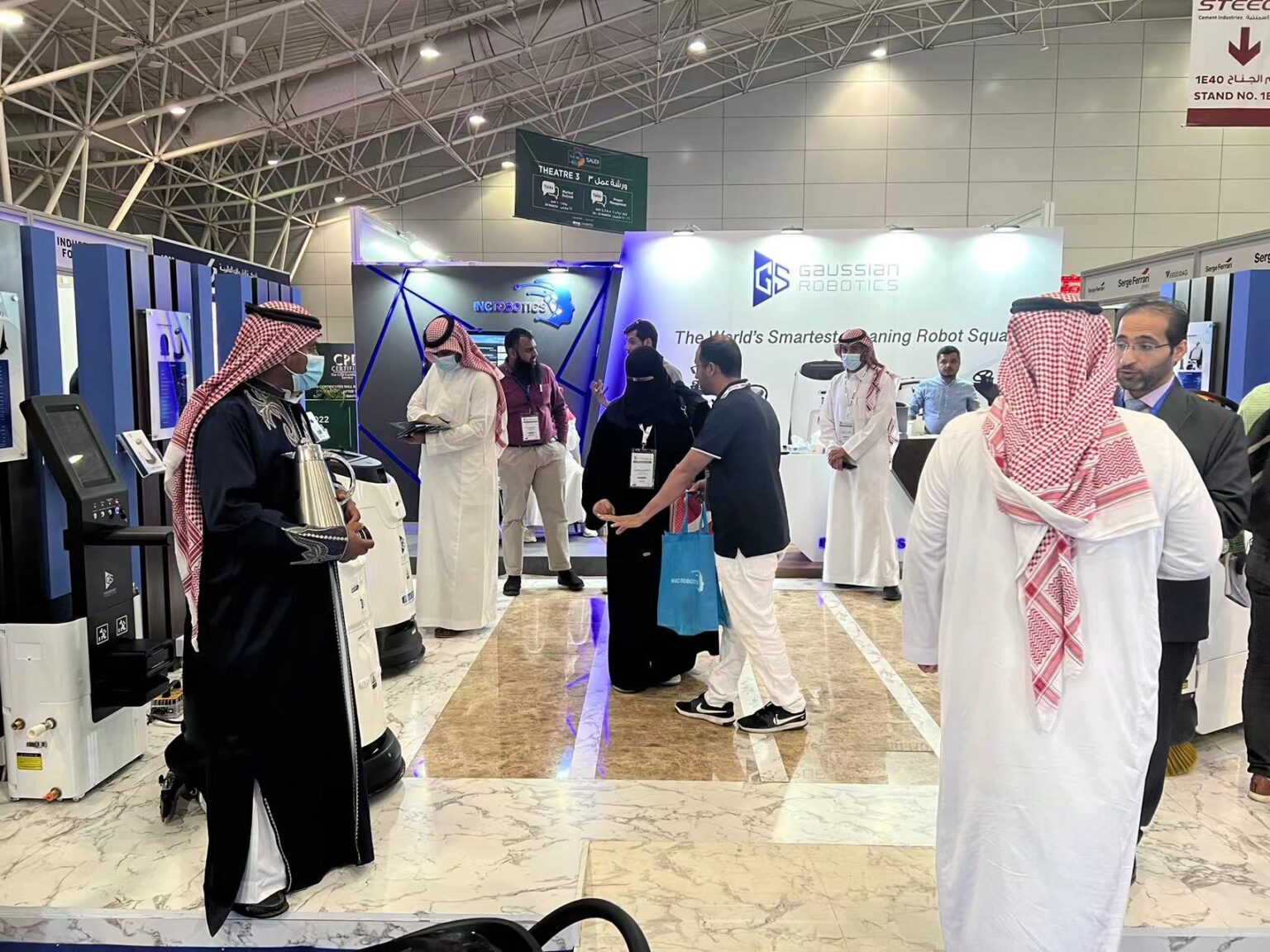 Gaussian Robotics and Inc Robotics Co-exhibit at The Big 5 Saudi - Gausium