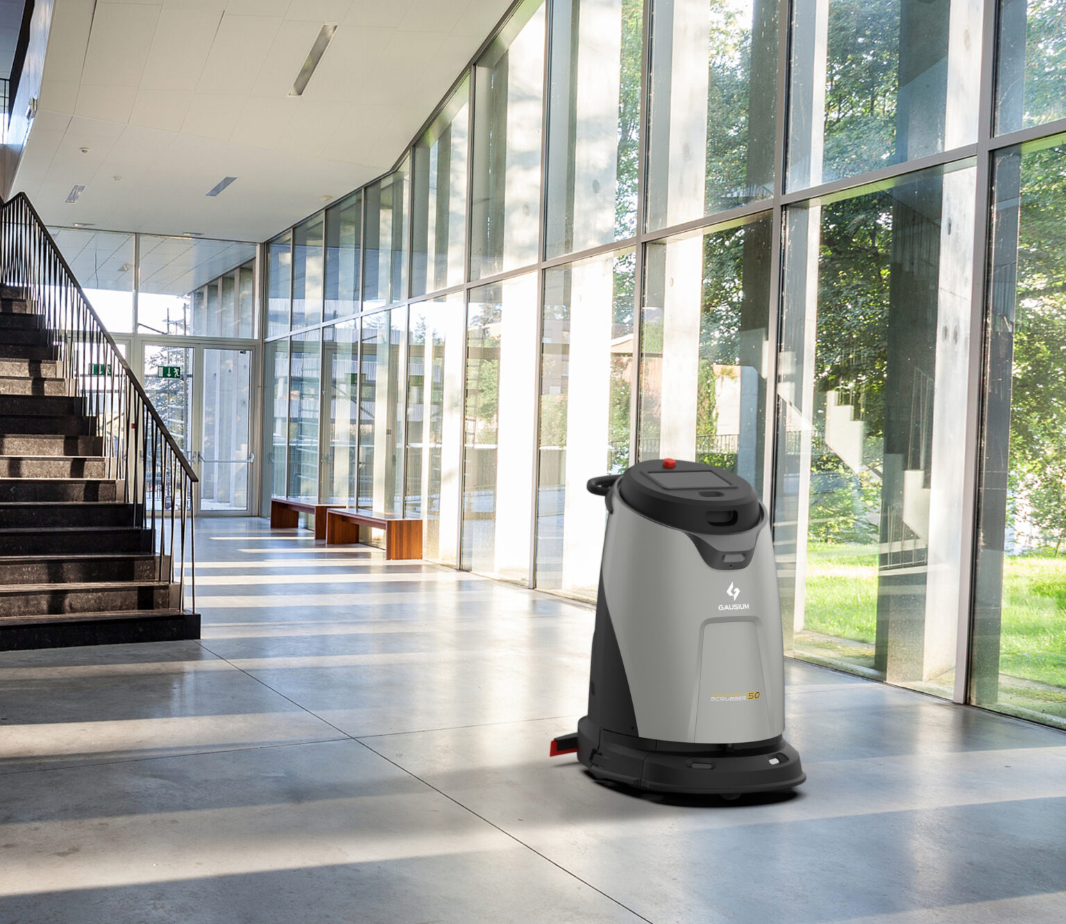 Scrubber 50 - Commercial Robot Floor Scrubber - Gausium