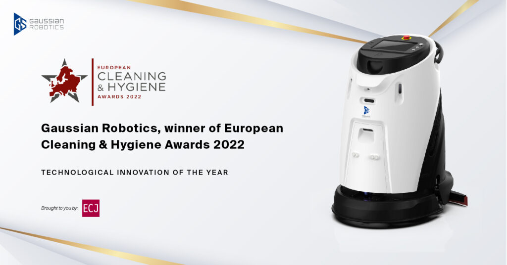 Gaussian Robotics Won the European Cleaning & Hygiene Awards 2022 - Gausium