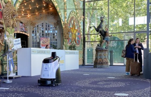 Gausium Exhibited Scrubber 50 Pro and Vacuum 40 Diffuser at German Hotel Congress & Hotel Expo ...