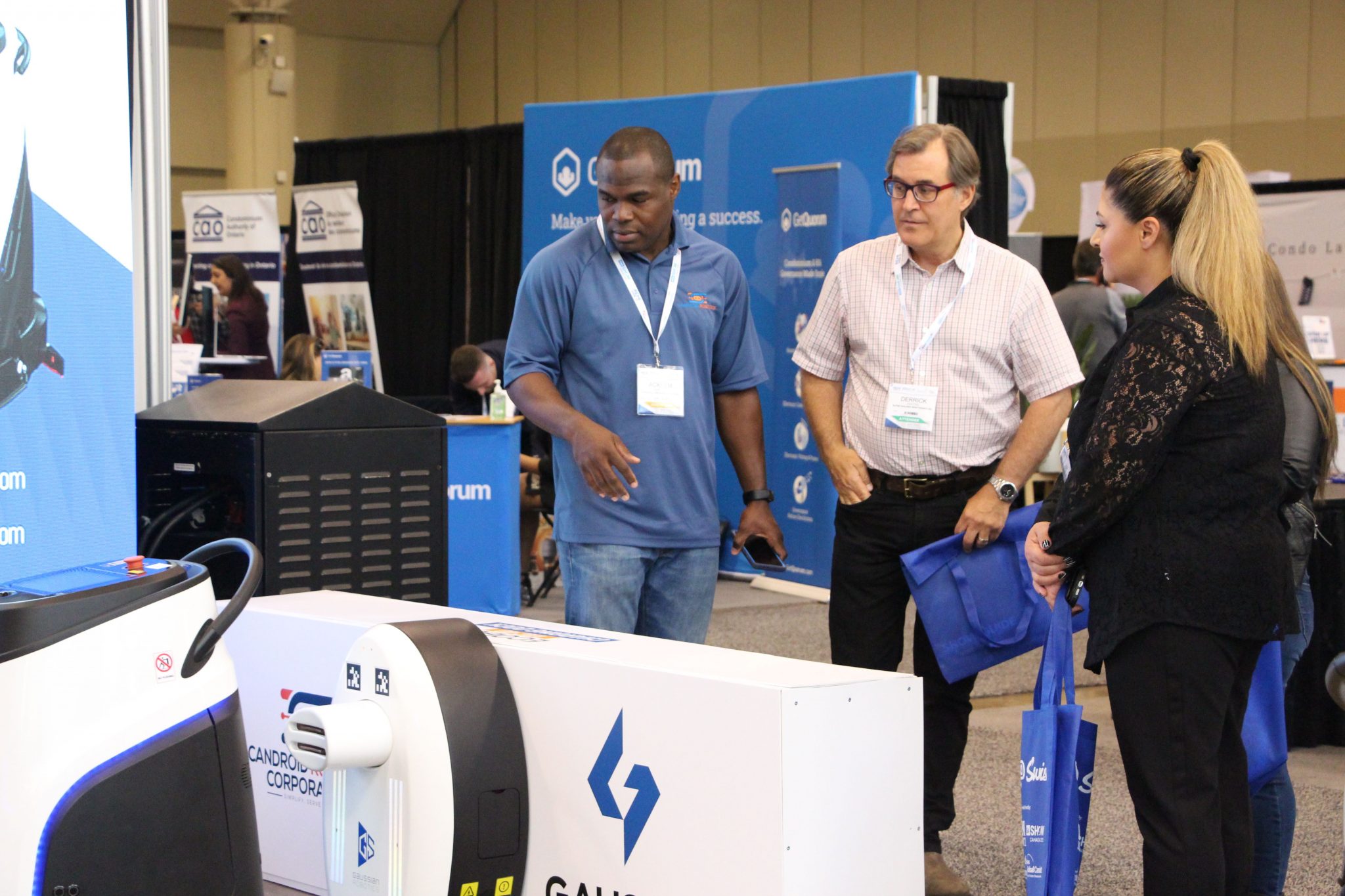 Gausium and Candroid Robotics Gave a Successful Show at ISSA Show ...