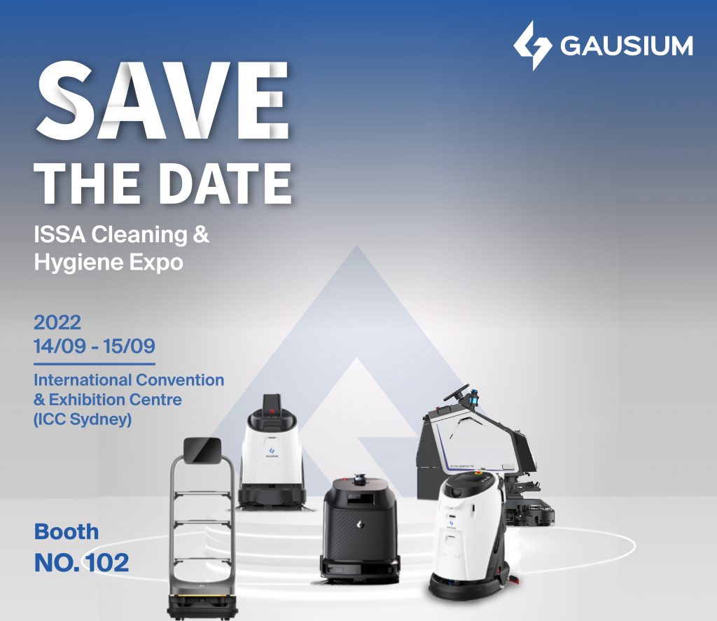 Gausium Scrubber 50 Swept INCLEAN Excellence Awards 2022 - Gausium