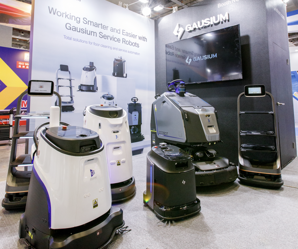 Gausium Robots presentados en Intelligent Asia 2022 - Gausium