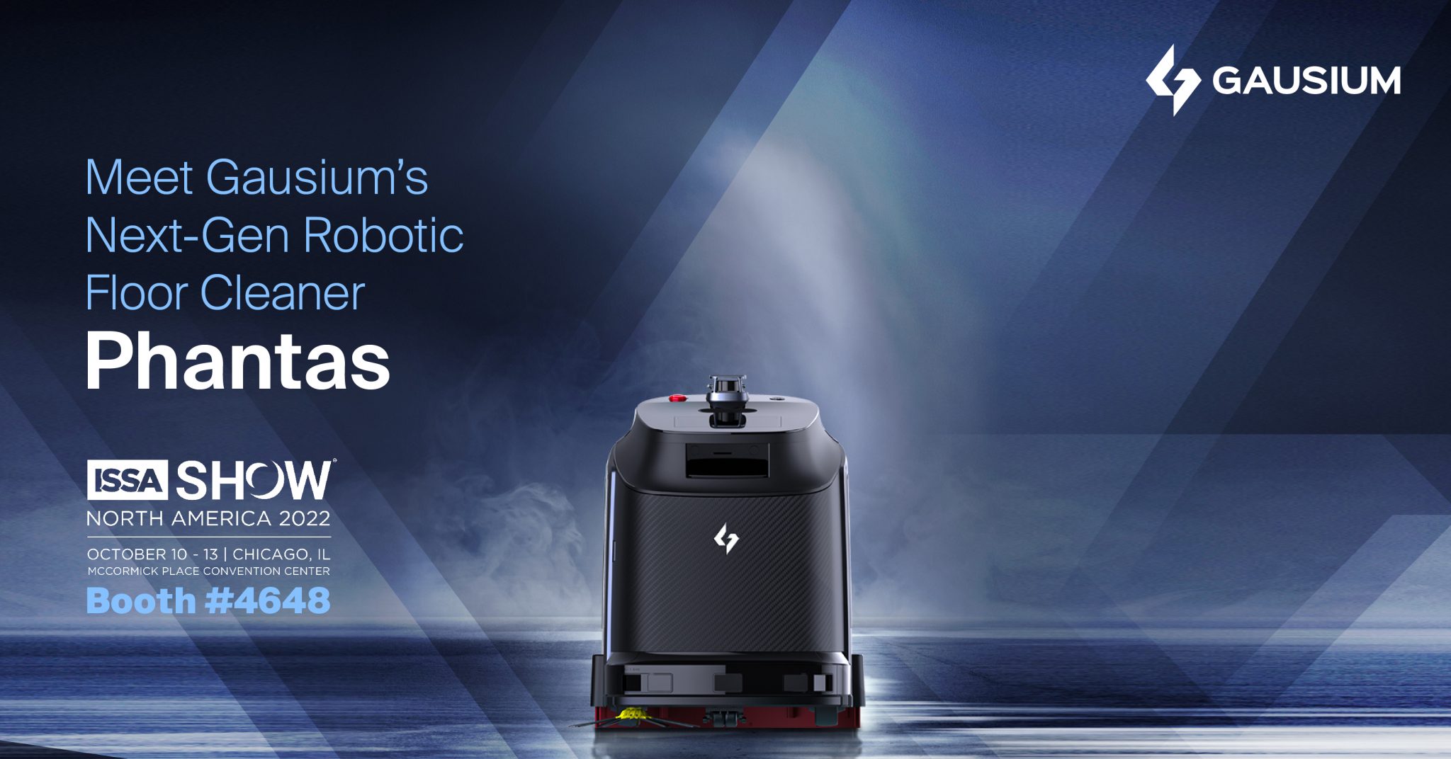 Gausium Showcases Innovative Service Robots at ISSA 2022 - Gausium