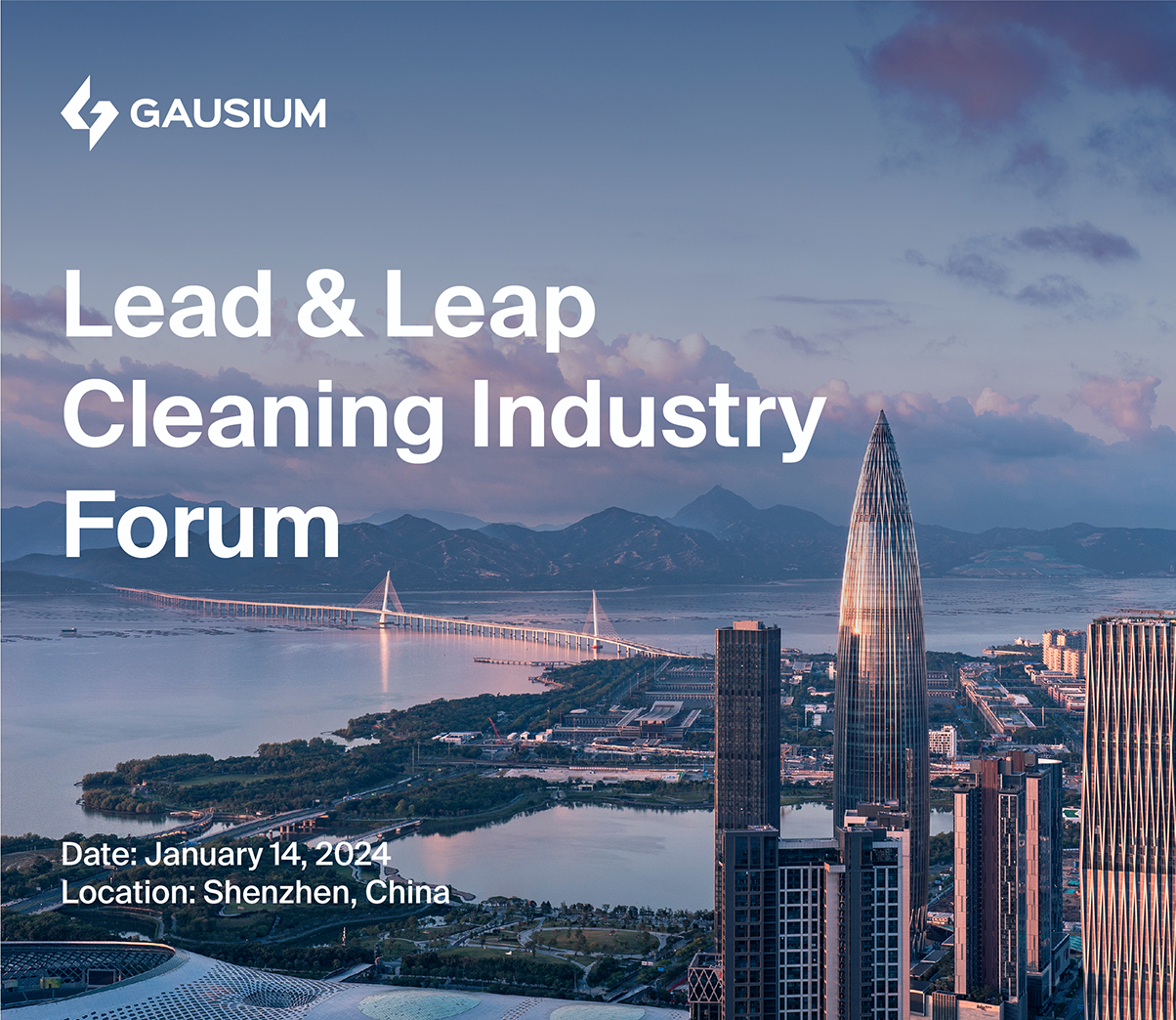 Lead & Leap Cleaning Industry Forum - Gausium