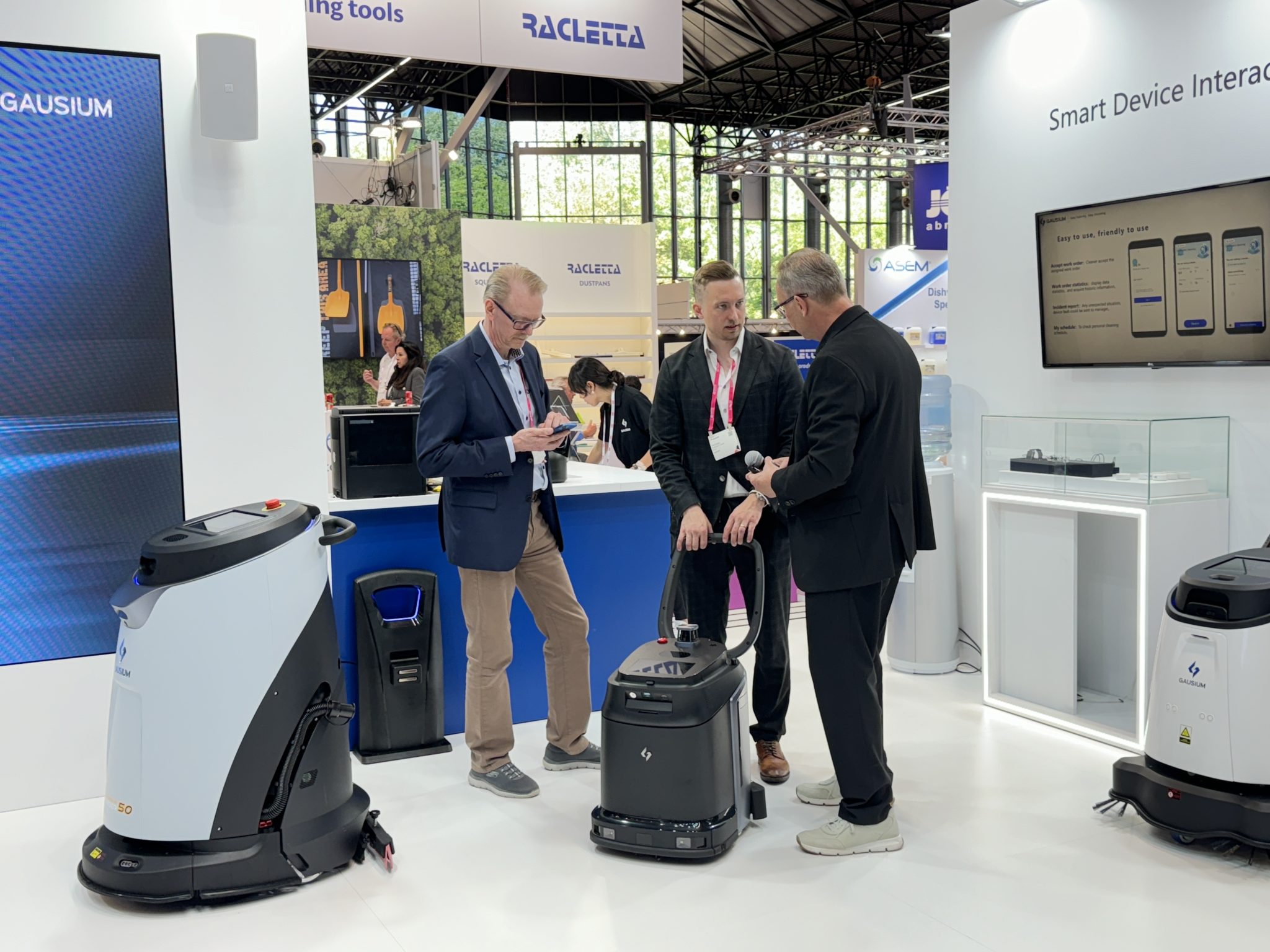 Gausium Unveiled Groundbreaking Innovations at Interclean Amsterdam ...