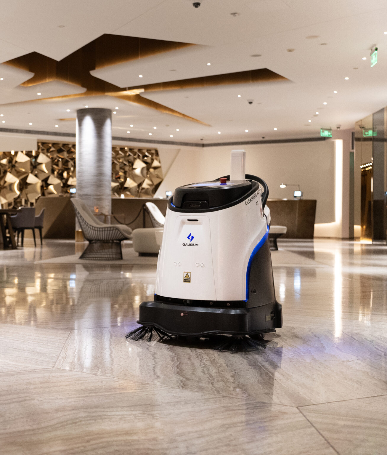 Gausium: Autonomous Cleaning & Service Robot